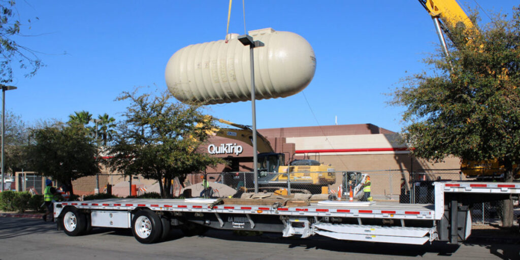 QUIKTRIP | SINGLE-COMPARTMENT DIESEL UNDERGROUND TANK INSTALLATION ...